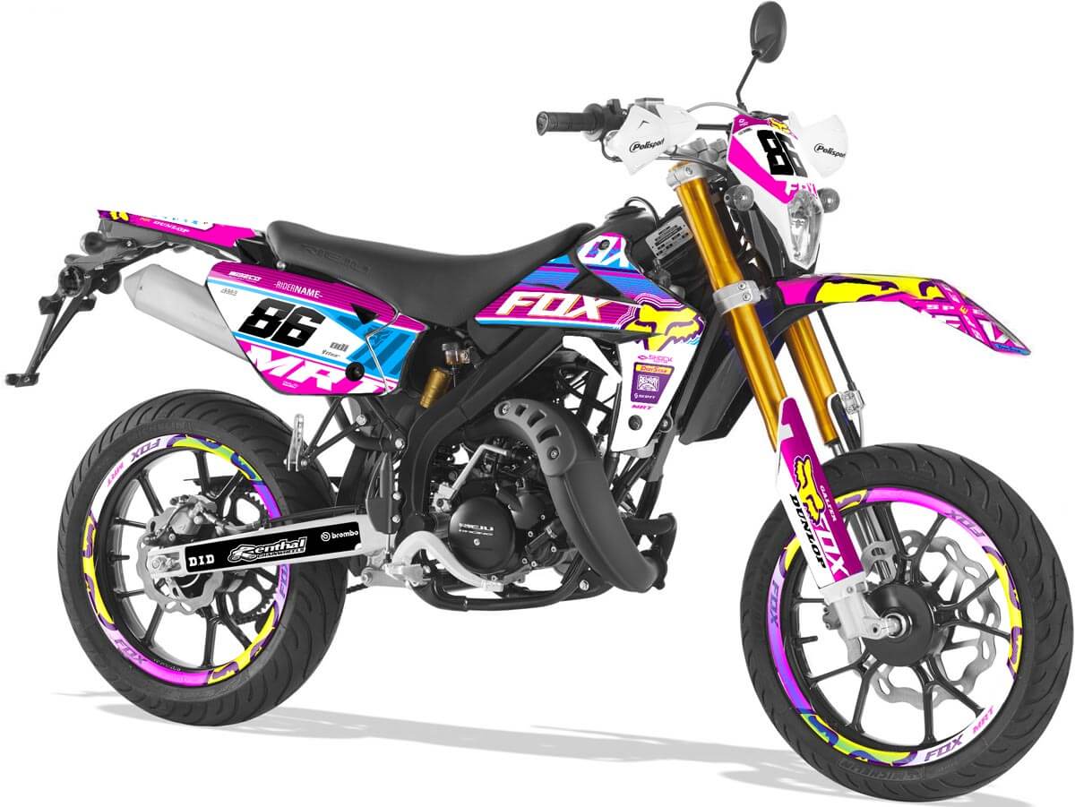 Kit déco 50cc Rieju MRT, Trophy et Rieju SMX – Taggué "Rieju MRT 2022 ...
