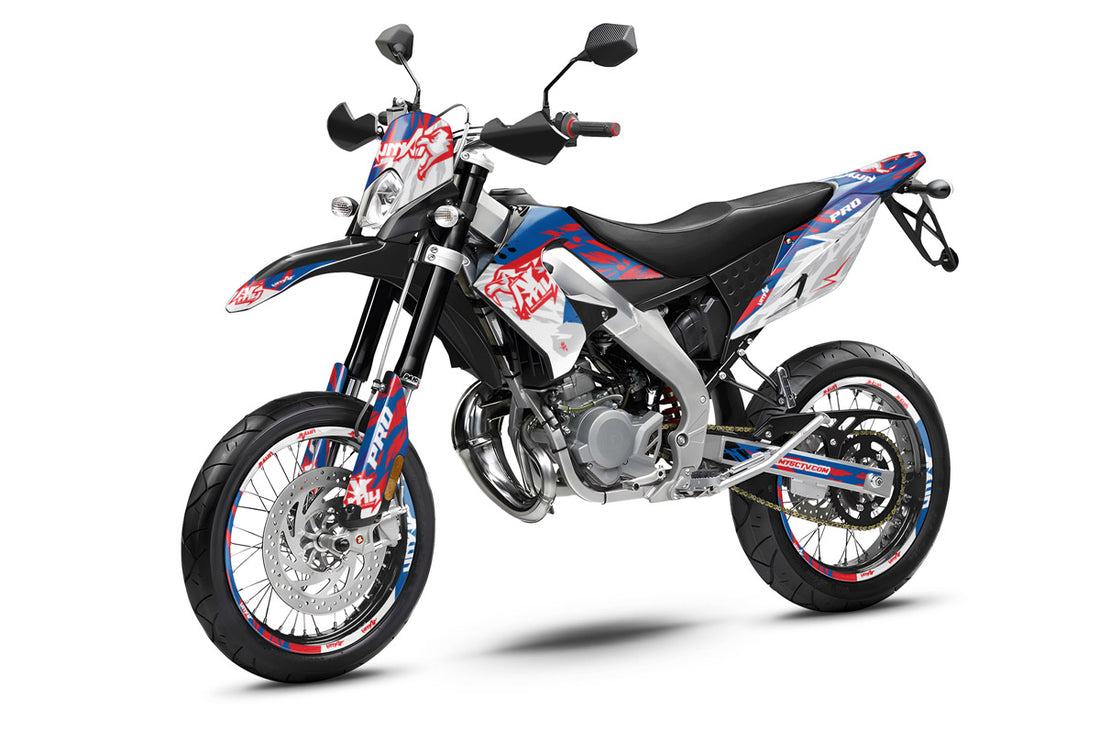Graphic decals Derbi DRD Pro Heritage - Timeless and refined design for ...
