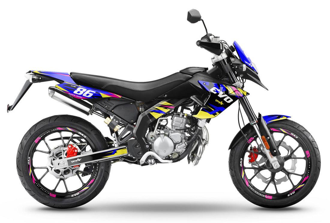 Derbi Senda SM DRD Evo Tacker Decal Kit – Style and Precision – armysctv