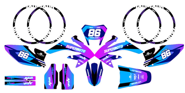 Graphic decals HM CRM 50 Derapage Army Blast - Explosive and striking ...
