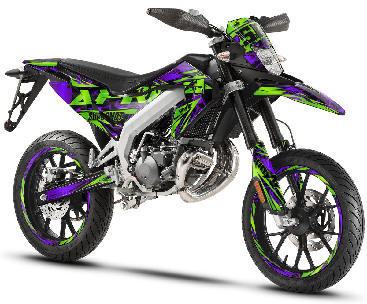 Graphic decals Aprilia SX 50cc 2018-2025 Zontix – armysctv