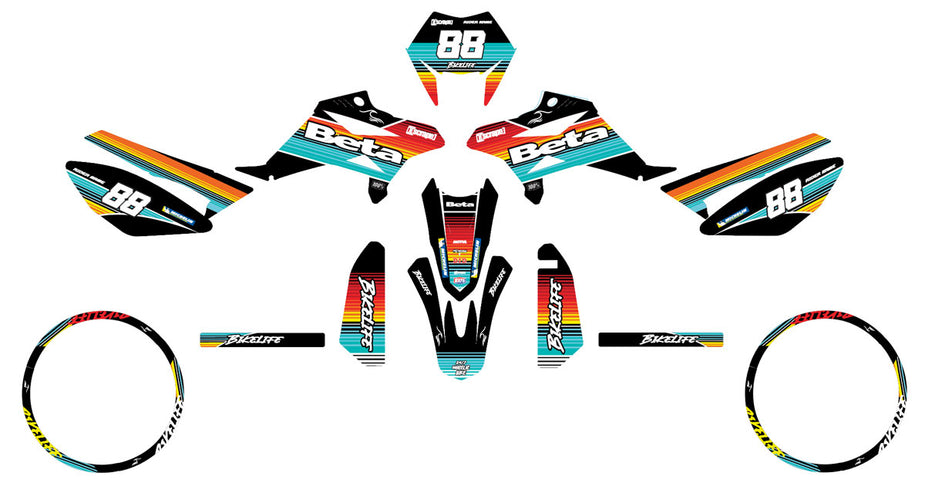 Graphic decals 50cc Beta RR 2011-2020 Army Bikelife – armysctv