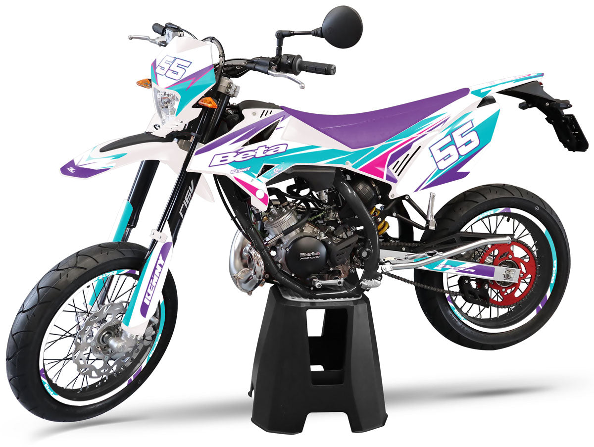 Kit déco Beta RR 50 Motard Freshness - Look frais et vibrant pour moto ...