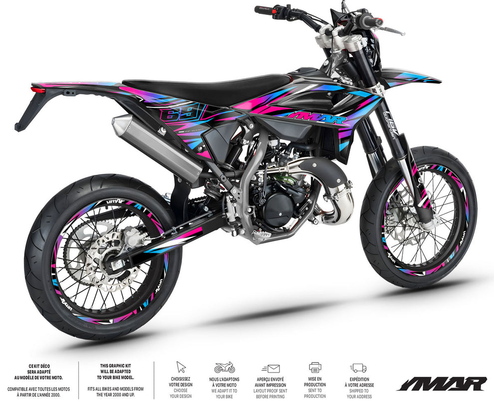 Graphics kit Beta RR 50cc Zerena – Customization 2021-2025 – armysctv