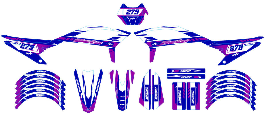 Graphic decals 50cc Beta RR 2021-2024 Skynine – armysctv