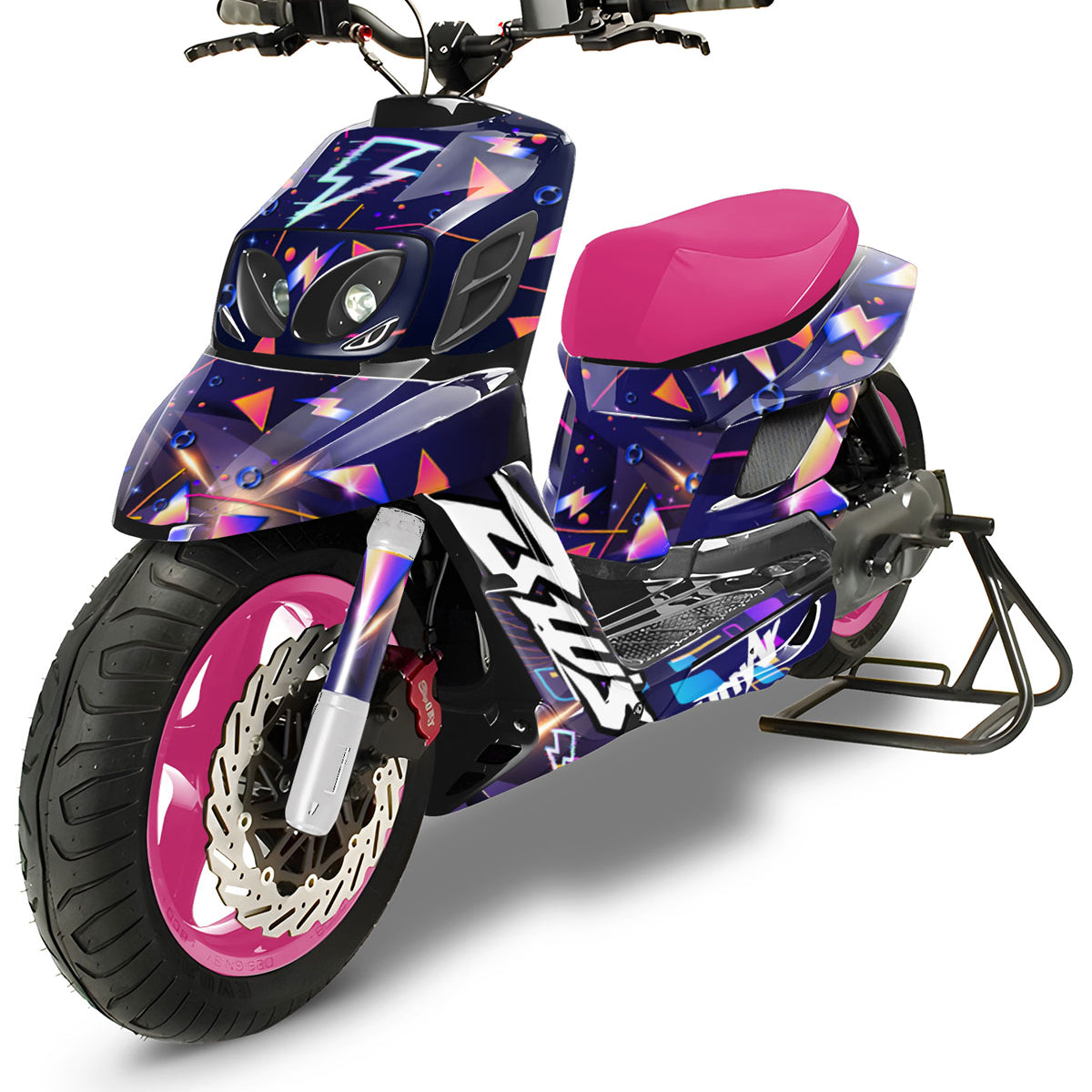 Graphic decals 50cc MBK Booster / Yamaha BW's RX BCD Lightning – armysctv