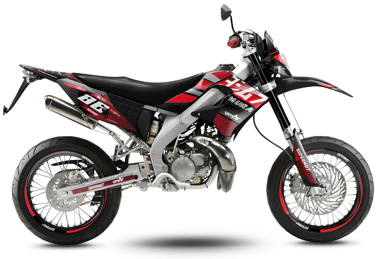 Graphic decals Derbi DRD Pro Yoshi - Playful and original graphics for ...