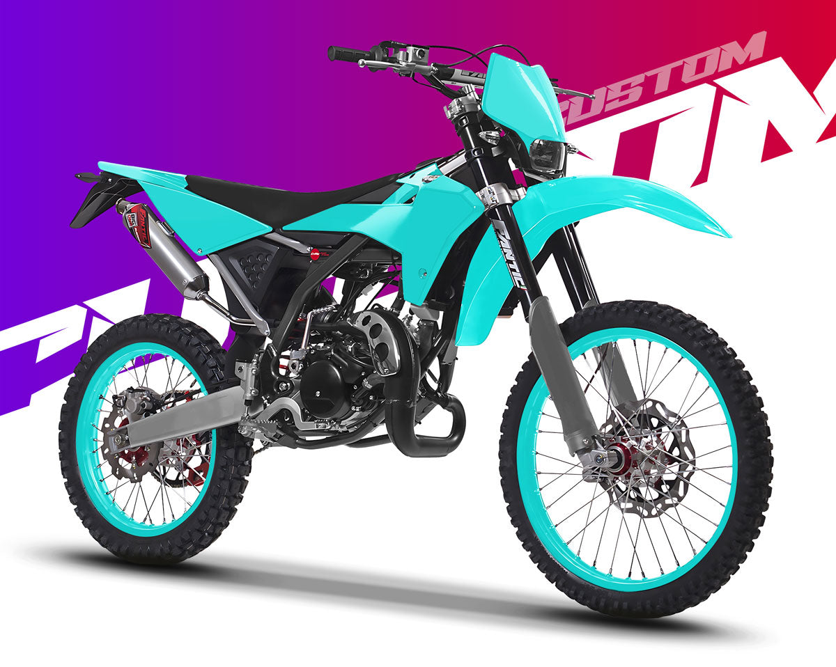 Dekalsett 100% custom Fantic 50cc XE Enduro 2017-2022 – armysctv