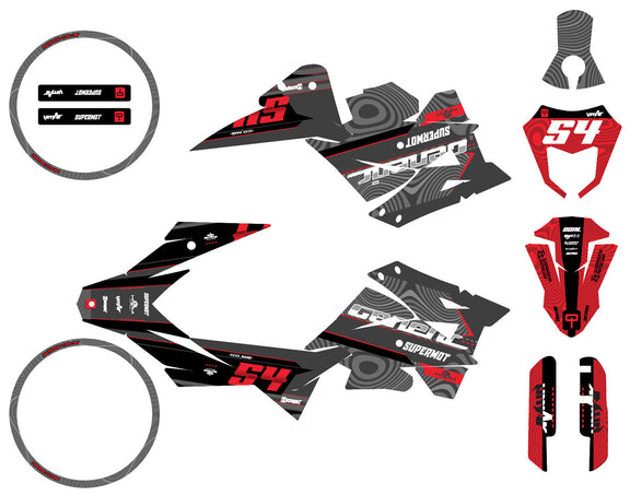 Kit Déco 50cc Generic Trigger SM Stuff – Style Unique et Originalité ...