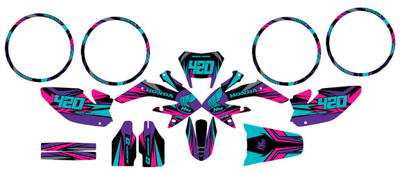 50cc Honda HM Electrify Graphic decals – armysctv