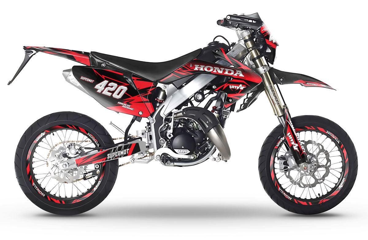 Graphic decals 50cc Honda HM Eighth – armysctv