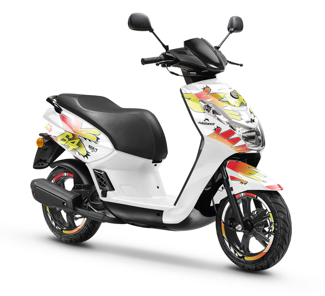 Graphics-kit Peugeot Kisbee (18-26) Racing Spirit | Scooter 50cc – armysctv