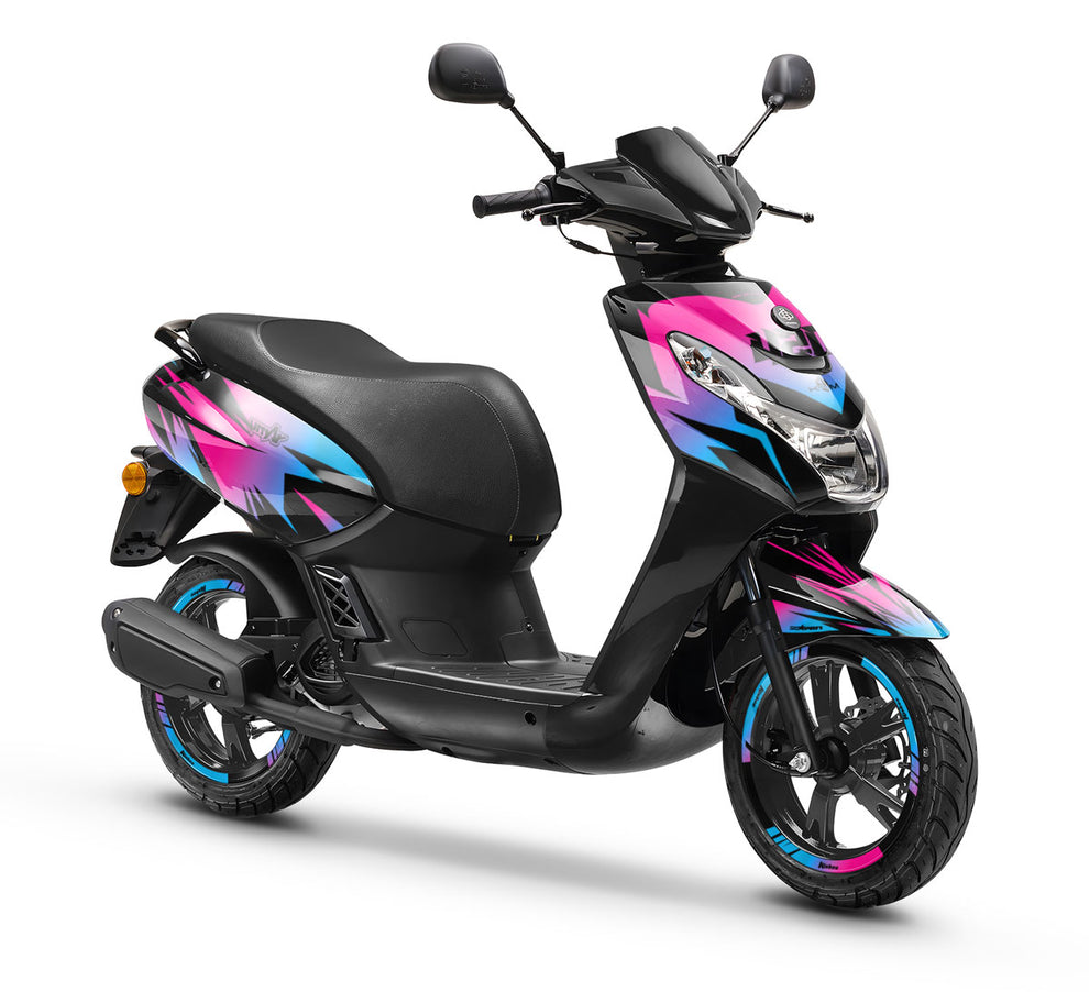 Kit Déco Peugeot Kisbee (18-26) Xfast | Scooter 50cc Racing – armysctv