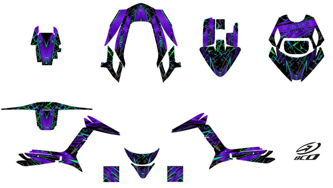 Graphics-kit MBK Booster / BW's (BCD RX Shells) - Fracture Design ...