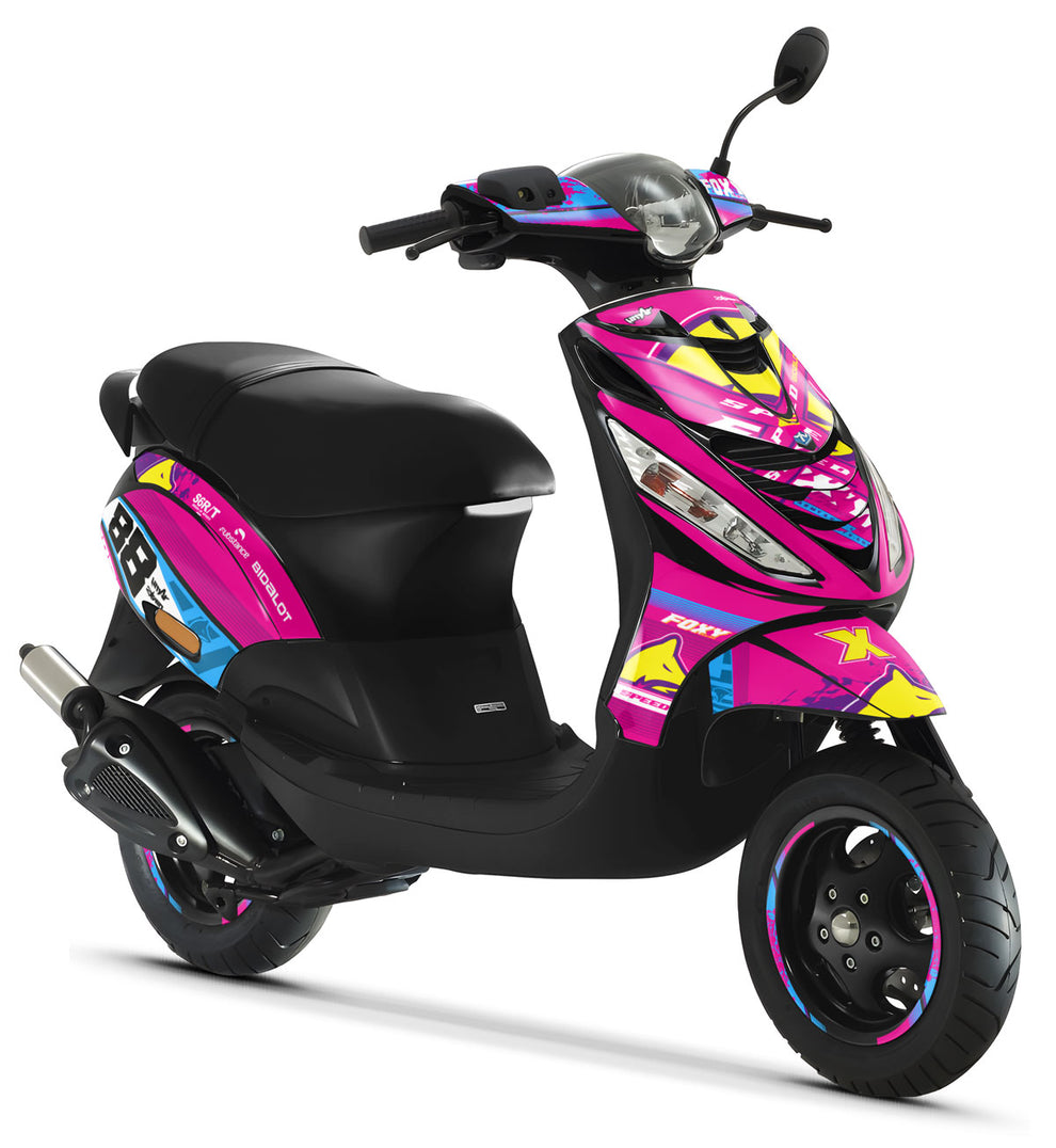 Kit Déco Piaggio Zip SP2 (01-16) - Design Pink Fox – armysctv