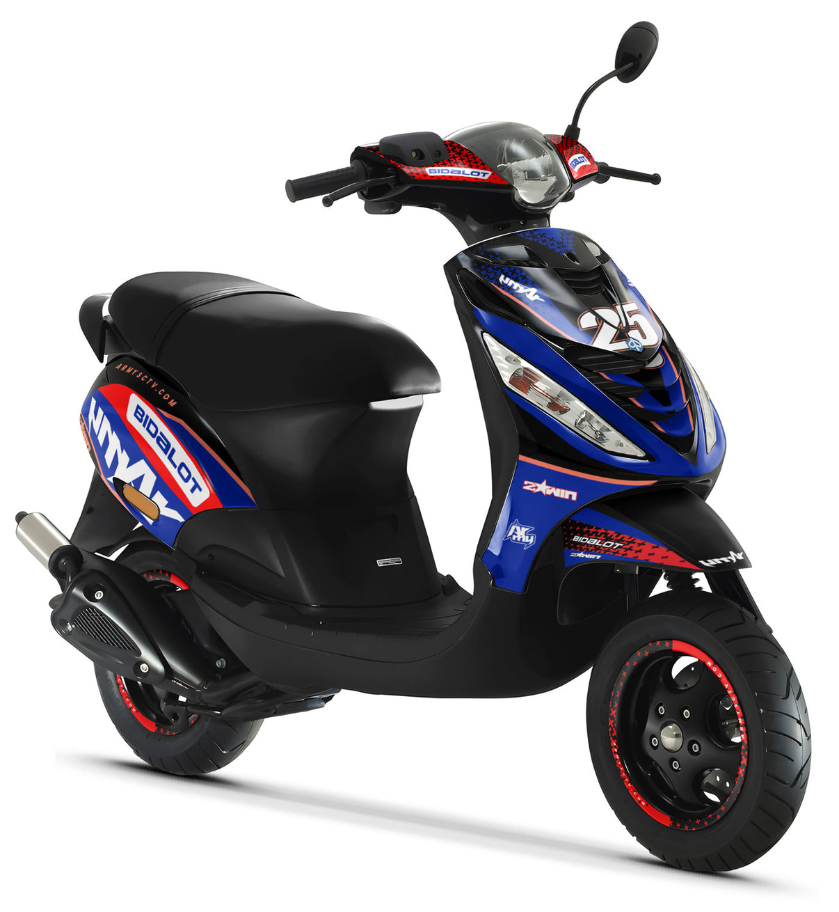 Kit Déco Piaggio Zip SP2 (2001-2016) - Design Wisper – armysctv