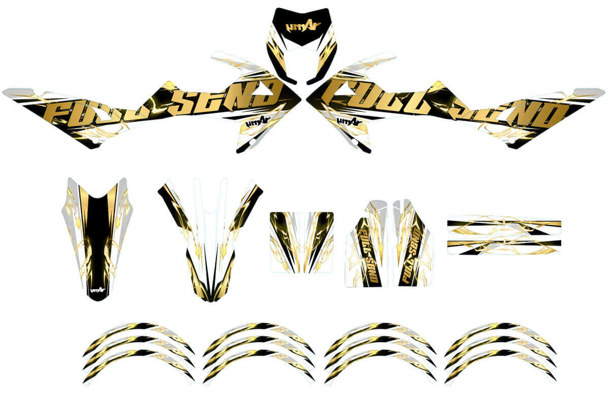 Kit déco Haymaker pour Rieju MRT 50 SM - Style dynamique – armysctv