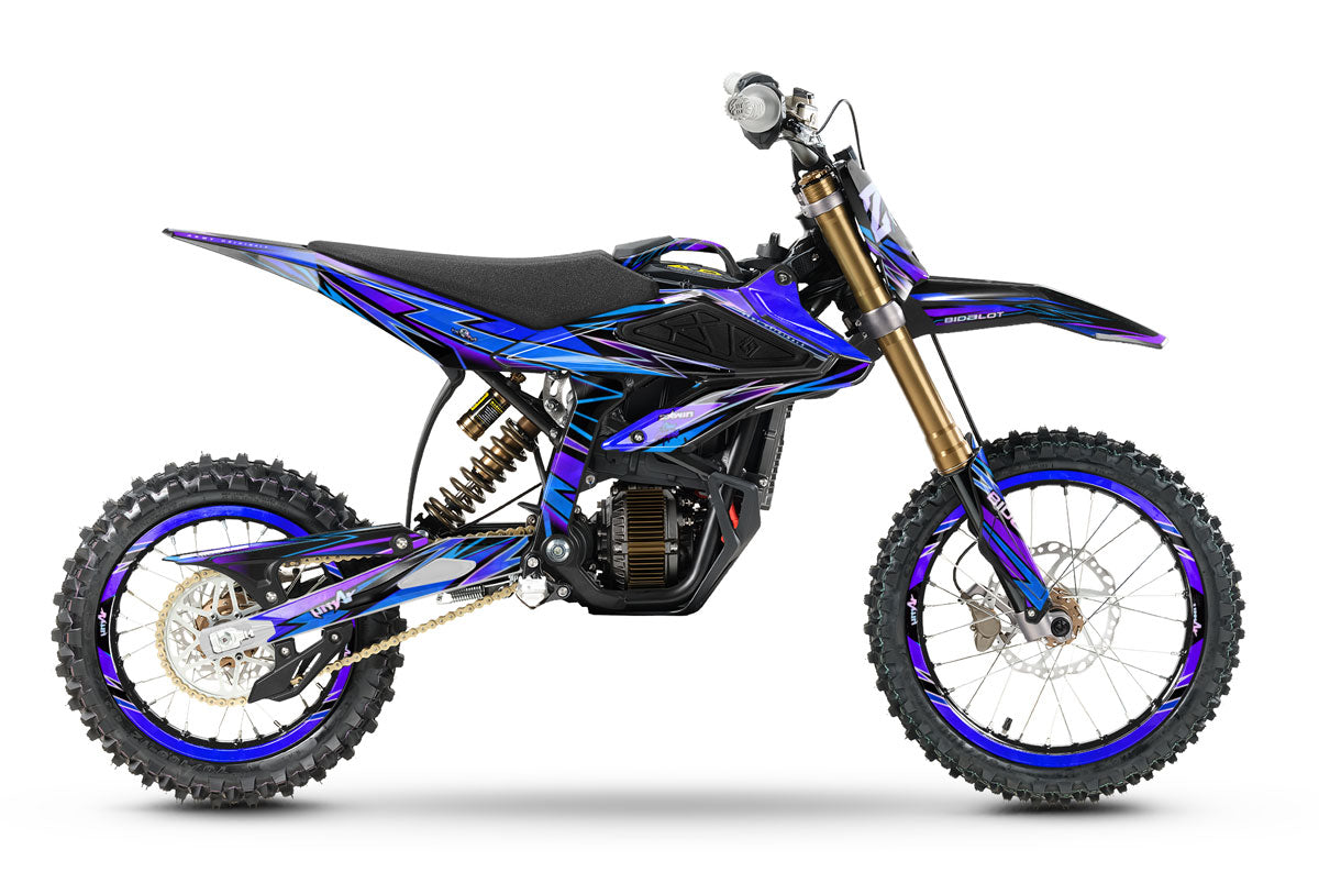 Kit Déco Sur-Ron Hyper Bee Army Vision | Bleu & Violet Tech – armysctv