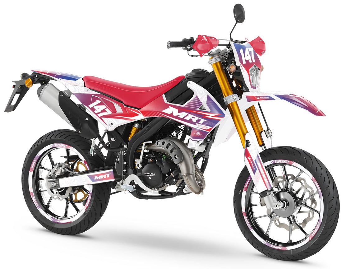 Graphic decals Rieju MRT 50 SM Army France - Tricolor and patriotic ...