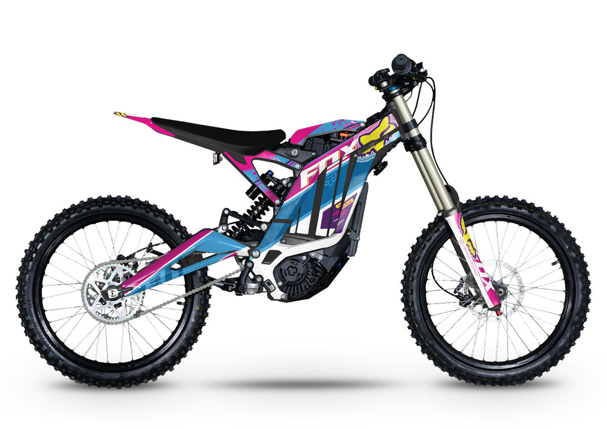Sur-Ron Light-Bee Pink Fox Graphic decals – armysctv