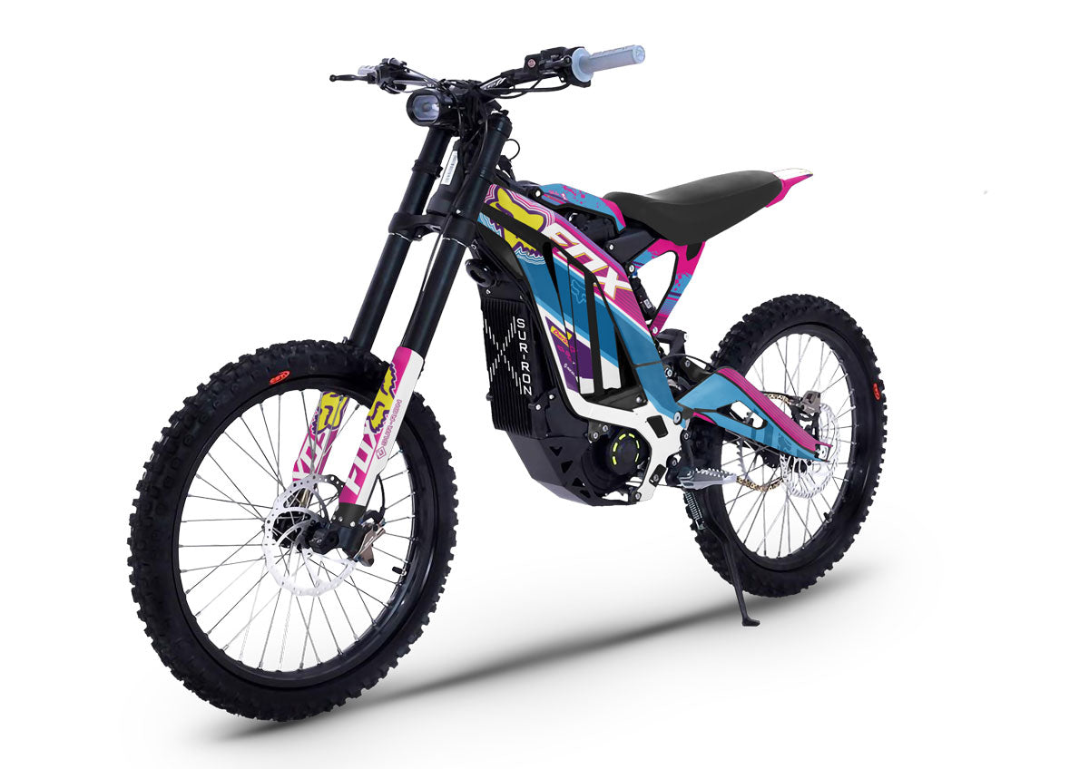 Sur-Ron Light-Bee Pink Fox Graphic decals – armysctv