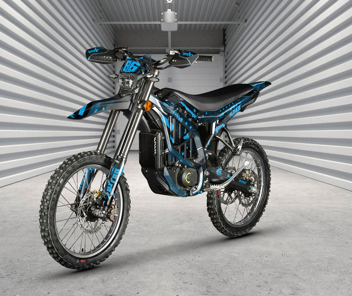 Kit déco Surron Ultra Bee Blue Card – armysctv