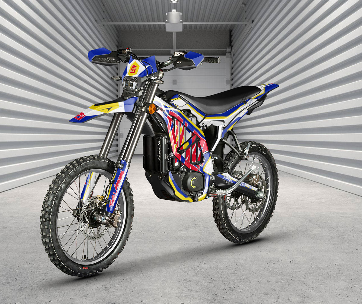 Graphic decals Surron Ultra Bee Jump - Dynamic and sporty design for ...