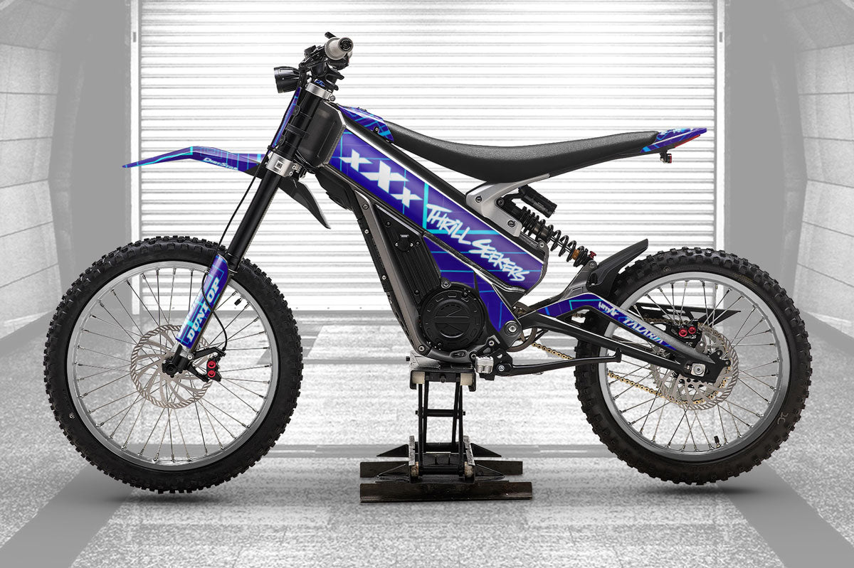 Graphic decals Talaria X3 Rec Blue - Modern and dynamic look for ...