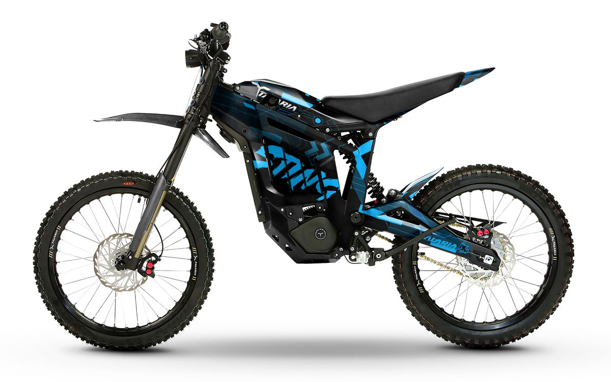 Kit déco Talaria Sting MX3 & R-MX4 Blue Card - Graphisme captivant et ...