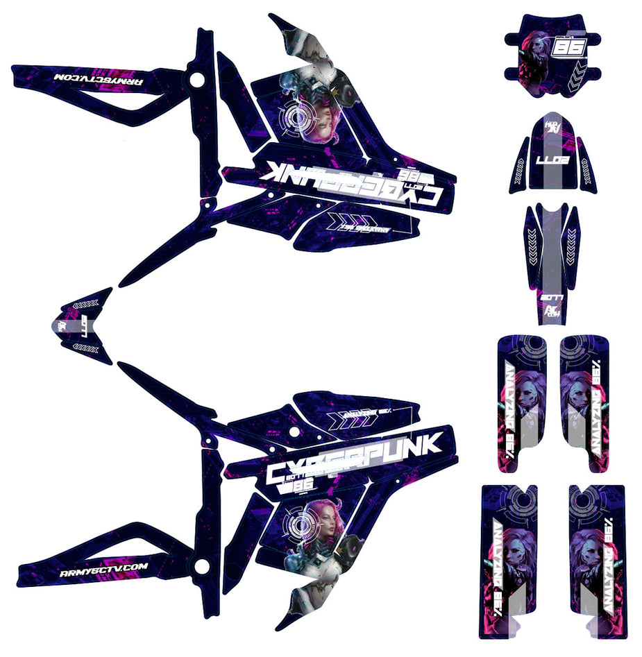 Graphic decals Talaria Sting MX3 & R-MX4 Cyberpunk – armysctv