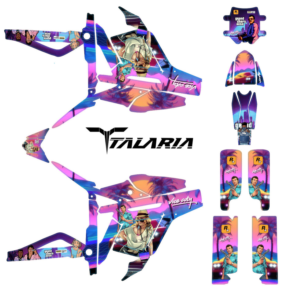 Kit déco Talaria Sting MX3 & R-MX4 GTA Vice City – armysctv