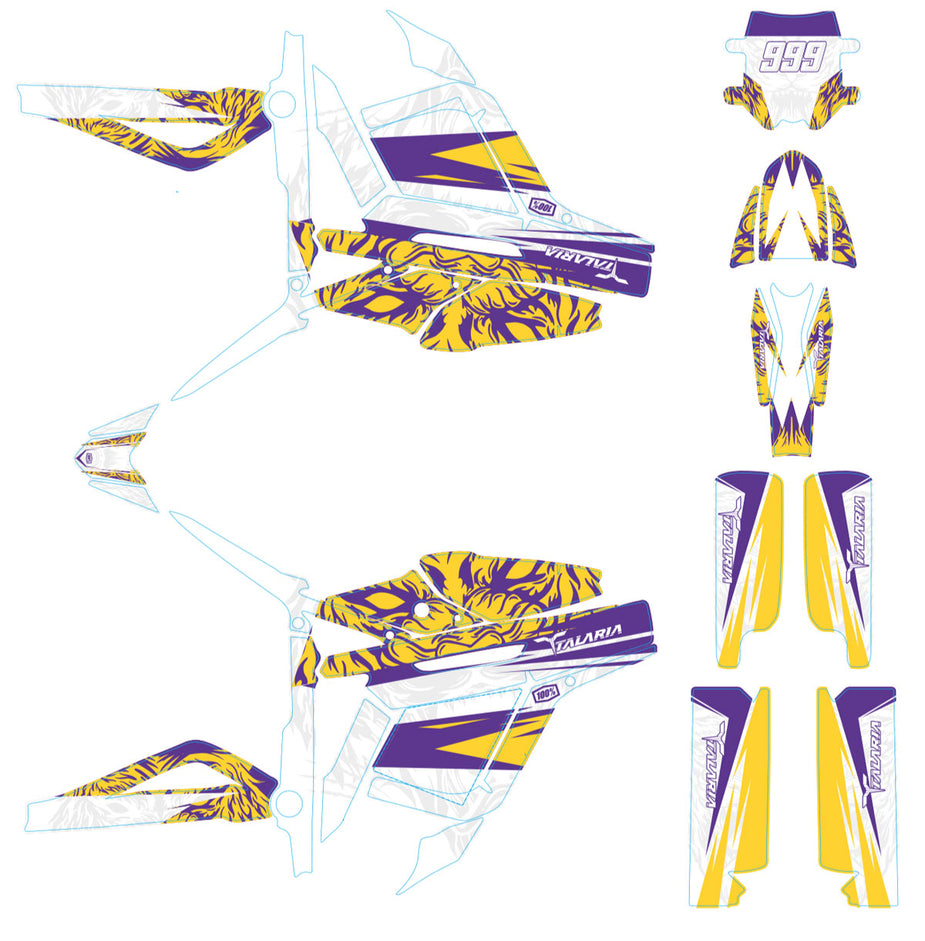 Graphic decals Talaria Sting MX3 & R-MX4 Lion – armysctv