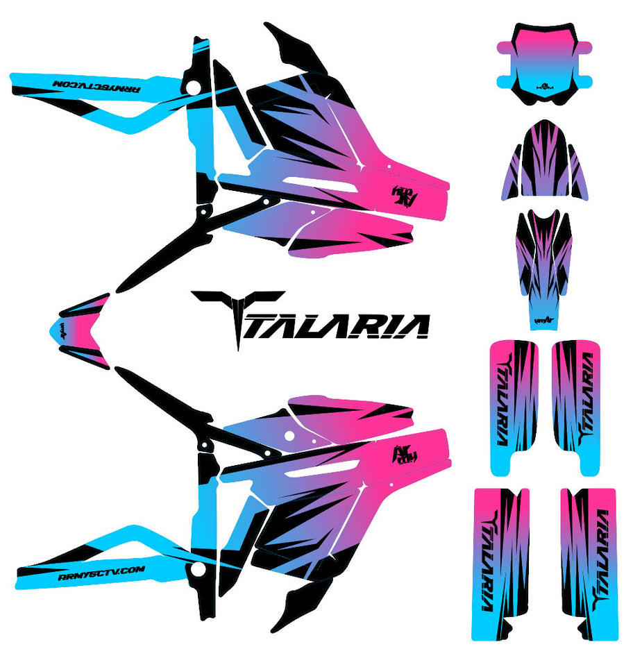 Graphic decals Talaria Sting MX3 & R-MX4 X-Fast – armysctv