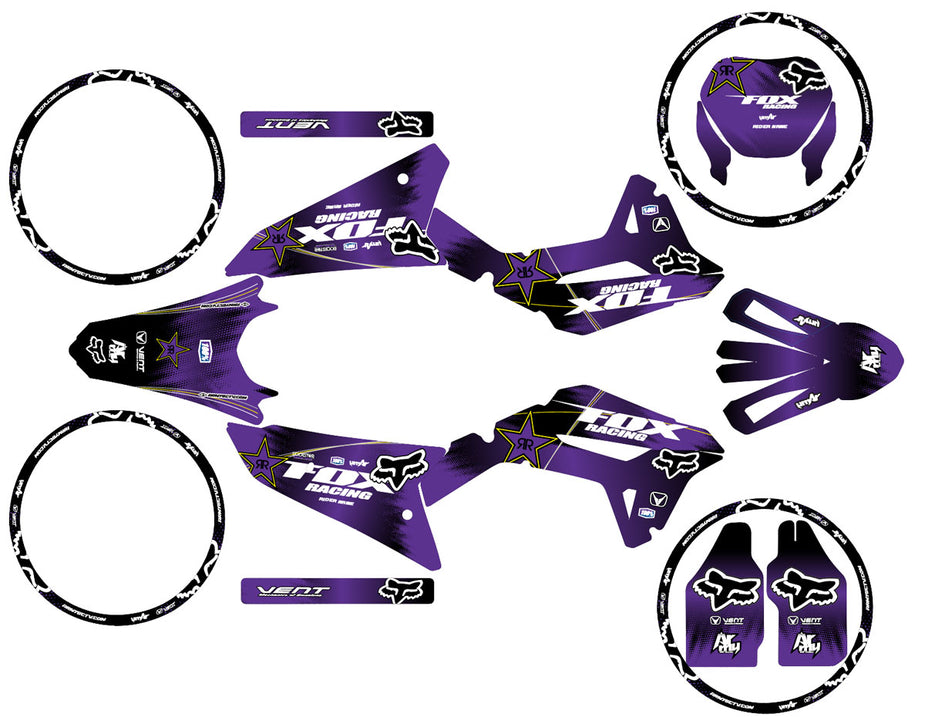 Graphic decals 50cc Vent Derapage 50cc 2023-2024 Army Fox – armysctv