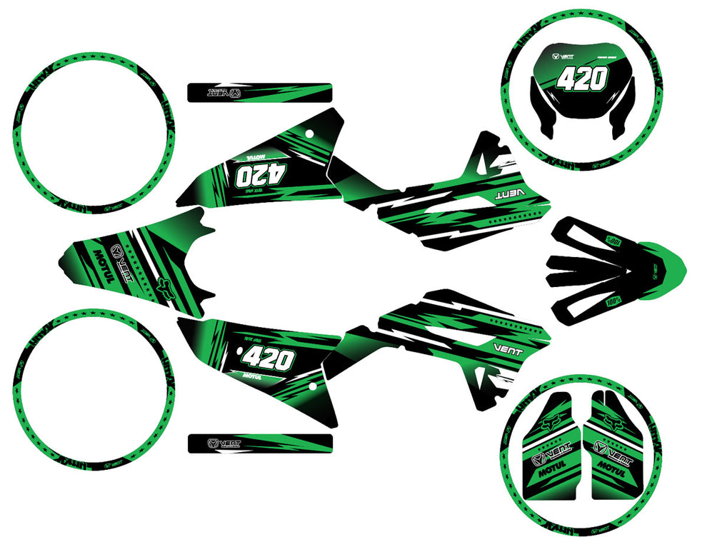 Graphic decals Vent Derapage 50cc Dream - Dreamlike and modern look for ...