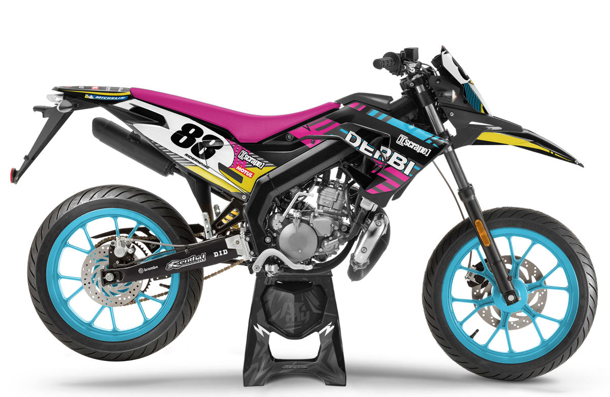 Graphic decals 50cc Derbi Senda xtreme SM 2018-2024 Army Haze – armysctv