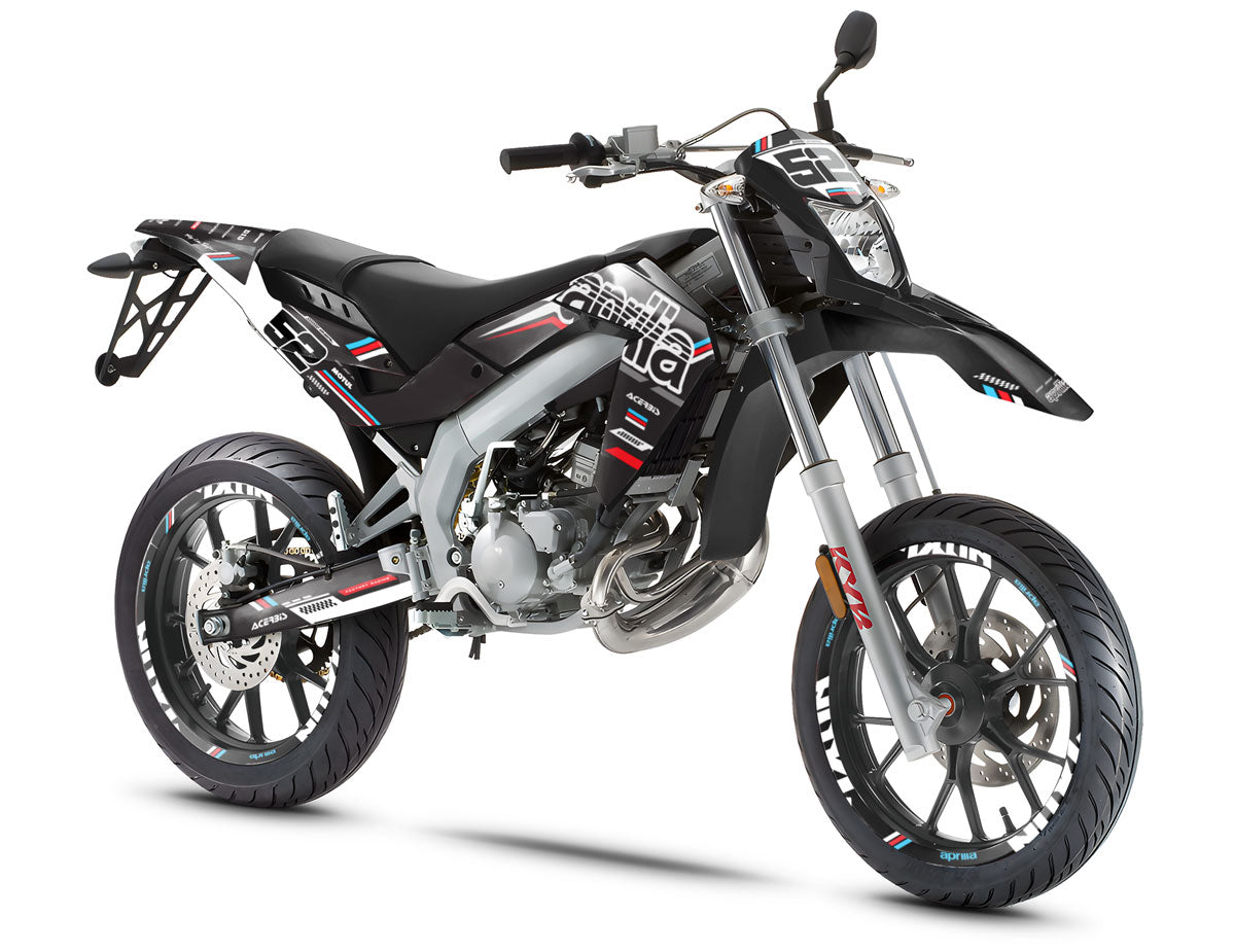 Graphic decals 50cc Aprilia SX 2006-2017 Black Cat – armysctv