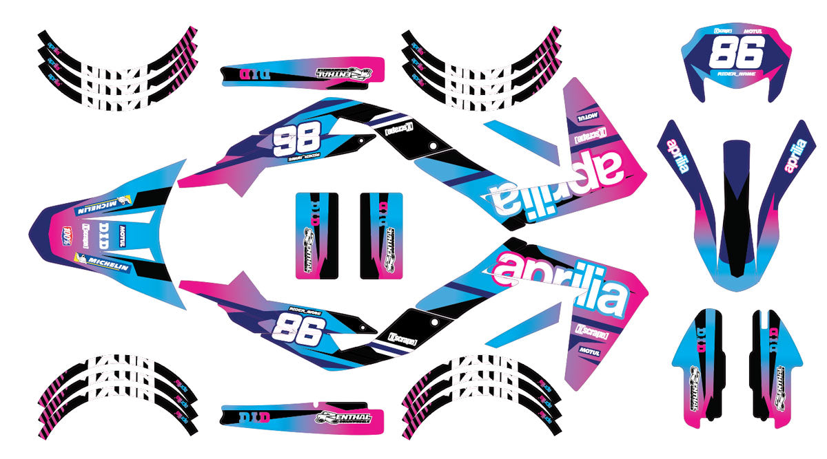 Graphic decals 50cc Aprilia SX/RX 2006-2017 Army Blast – armysctv