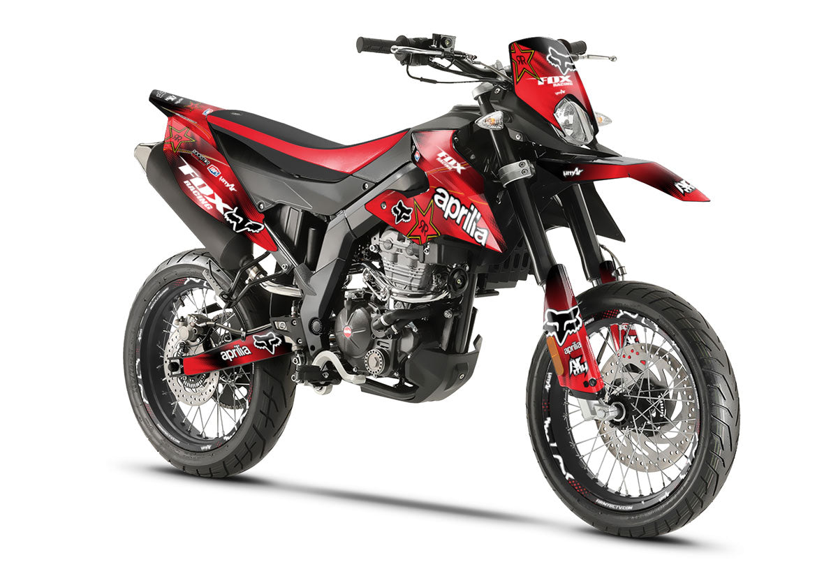 Graphic decals Aprilia SX 125cc Army Fox (2018-2025) - Bold and ...