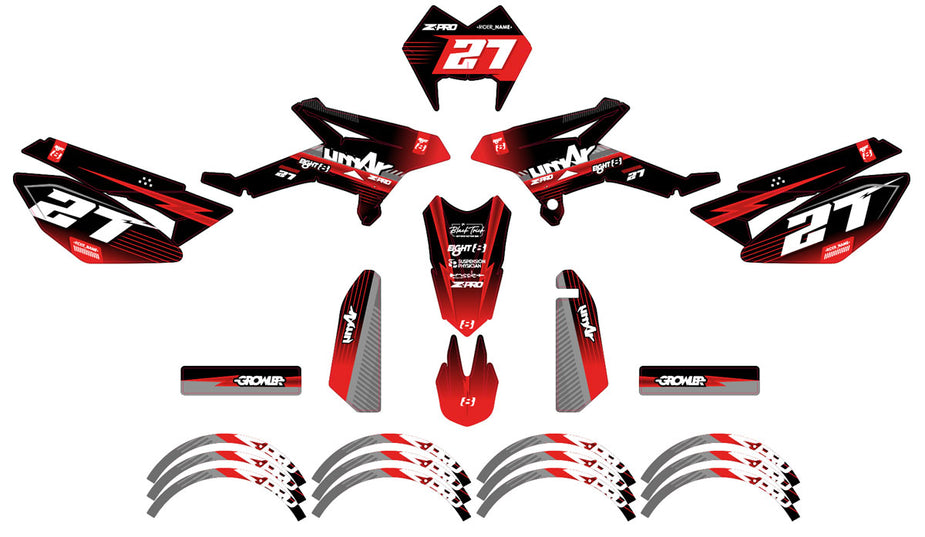 Graphic decals 50cc Beta RR 2011-2020 Seventh – armysctv