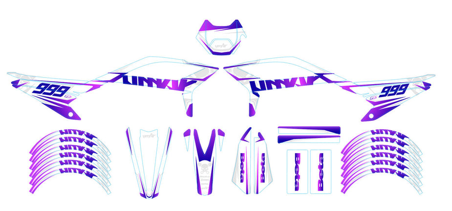 Graphic decals 50cc Beta RR 2021-2024 Bold – armysctv