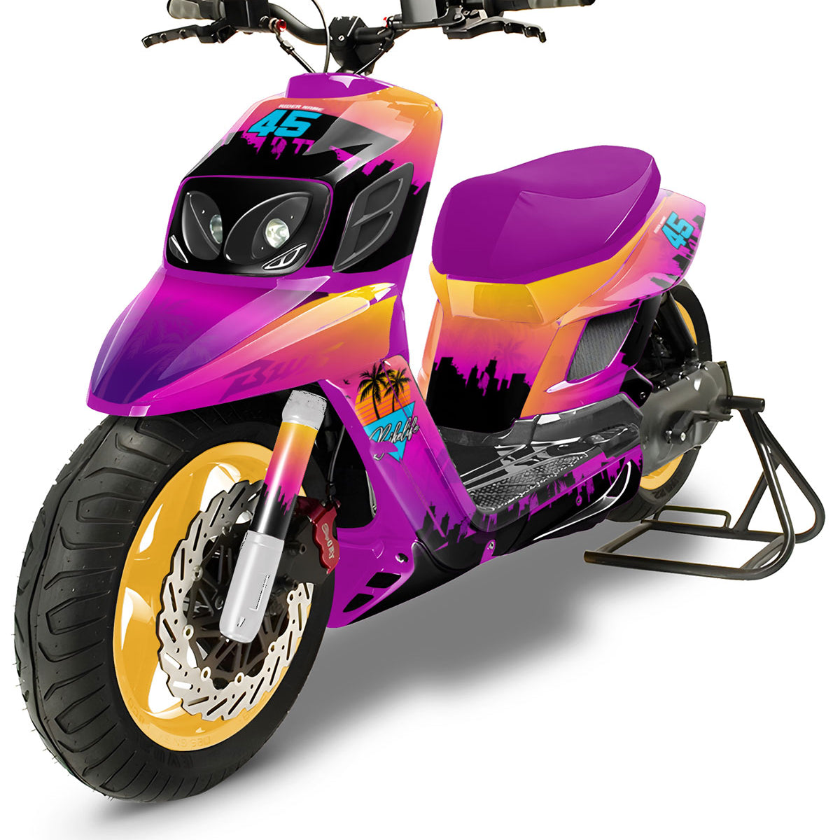 Dekalsett 50cc MBK Booster / Yamaha BWs RX BCD Miami – armysctv