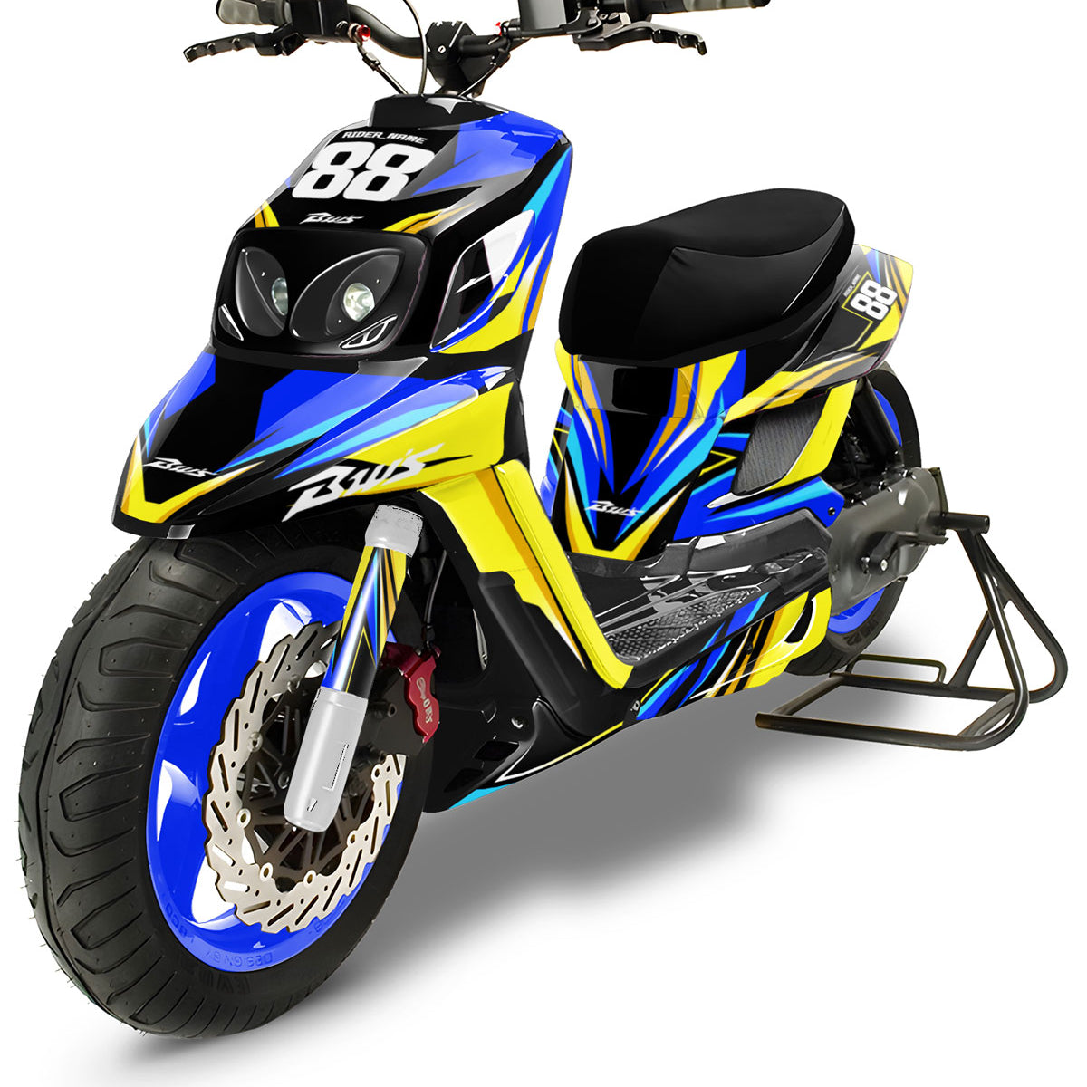 Graphic decals MBK Booster / Yamaha BW's RX BCD Finder – armysctv