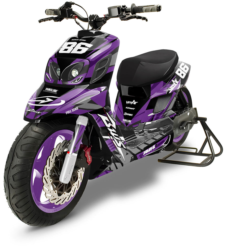 Kit déco MBK Booster RX BCD / Yamaha BW's Frost Racing – armysctv