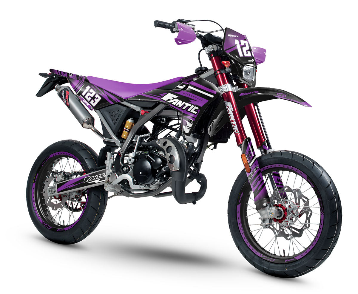 Kit déco Fantic 50cc Caballero & Fantic Motard 50-125cc XM 2017-2022 e ...