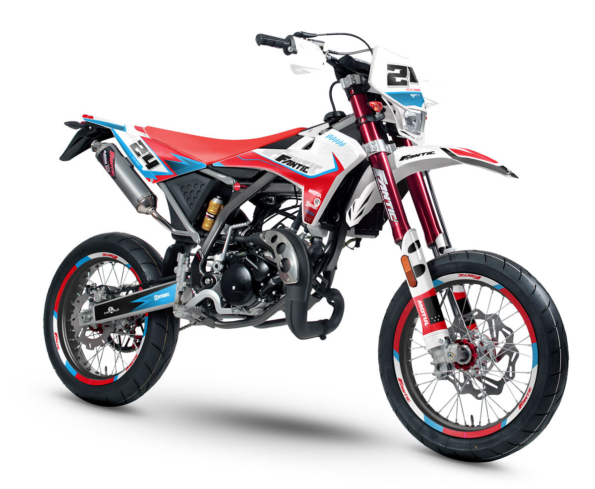 Kit déco Fantic XM 50 Motard 50cc Army Solitude - Look épuré et robuste signé Army pour moto ...