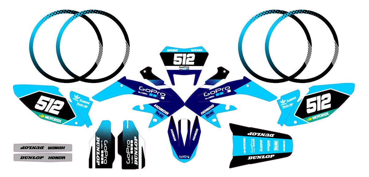 Kit déco 50cc Honda HM Hero – armysctv