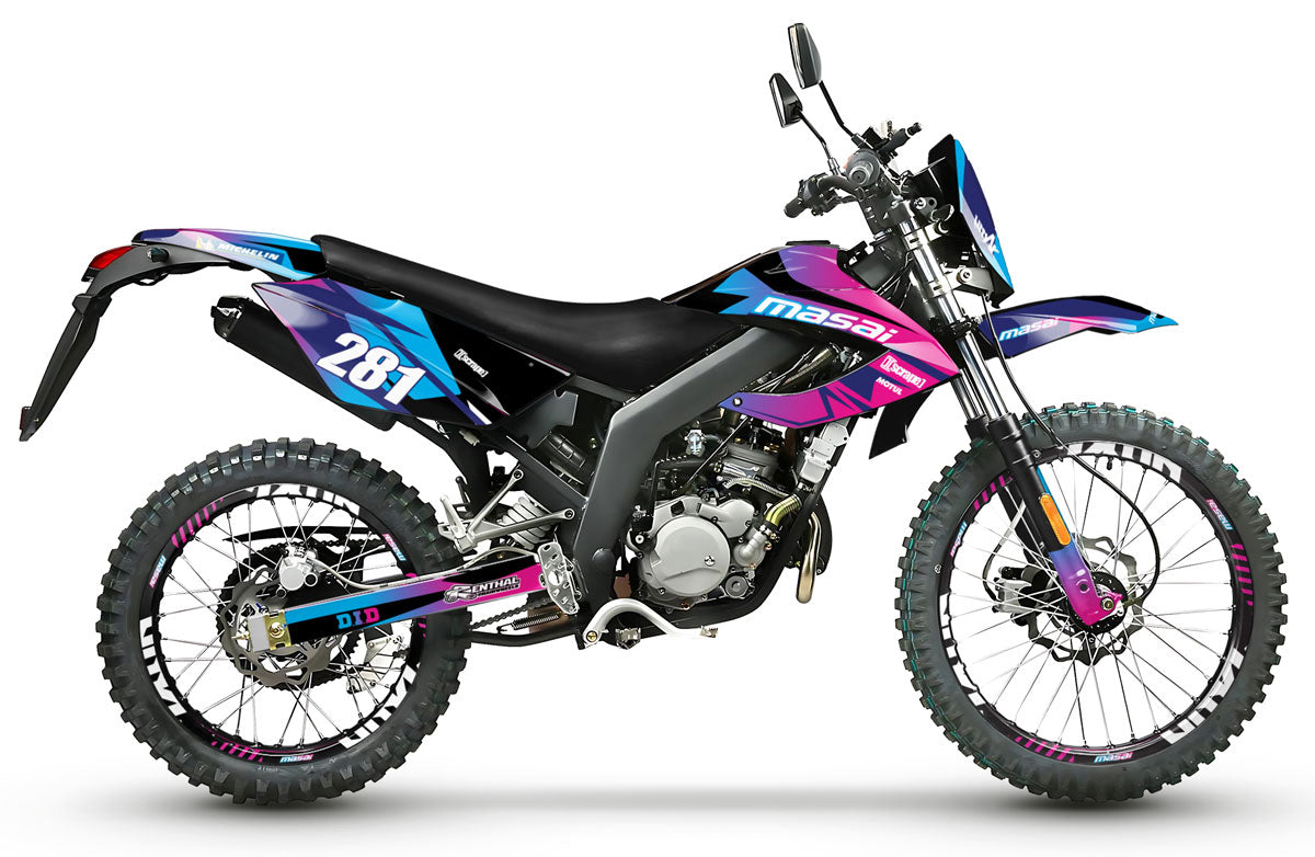 Kit déco Masai Rider 50cc Blast (2012-2025) - Style explosif et dynamique pour moto 50cc – armysctv