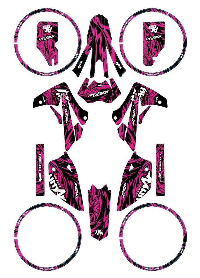 Graphic kit Rieju MRT 50 Army Feather – armysctv