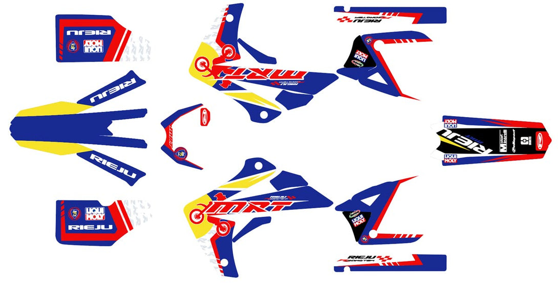 Graphic decals Rieju MRT 50 SM Jump Style - Custom 50cc motorcycle ...
